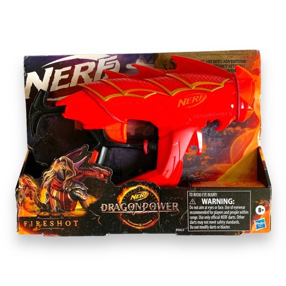 Nerf | Toys | Nerf Dragonpower Fireshot Dart Blaster Dungeons And ...